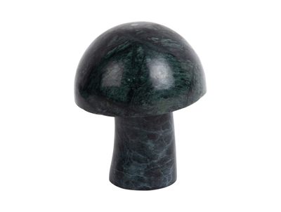 Statue Mushroom large marble dark green