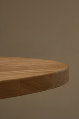 Studio HENK tafel Butterfly Rond QuadpodXL - wit frame, hardwax light ...